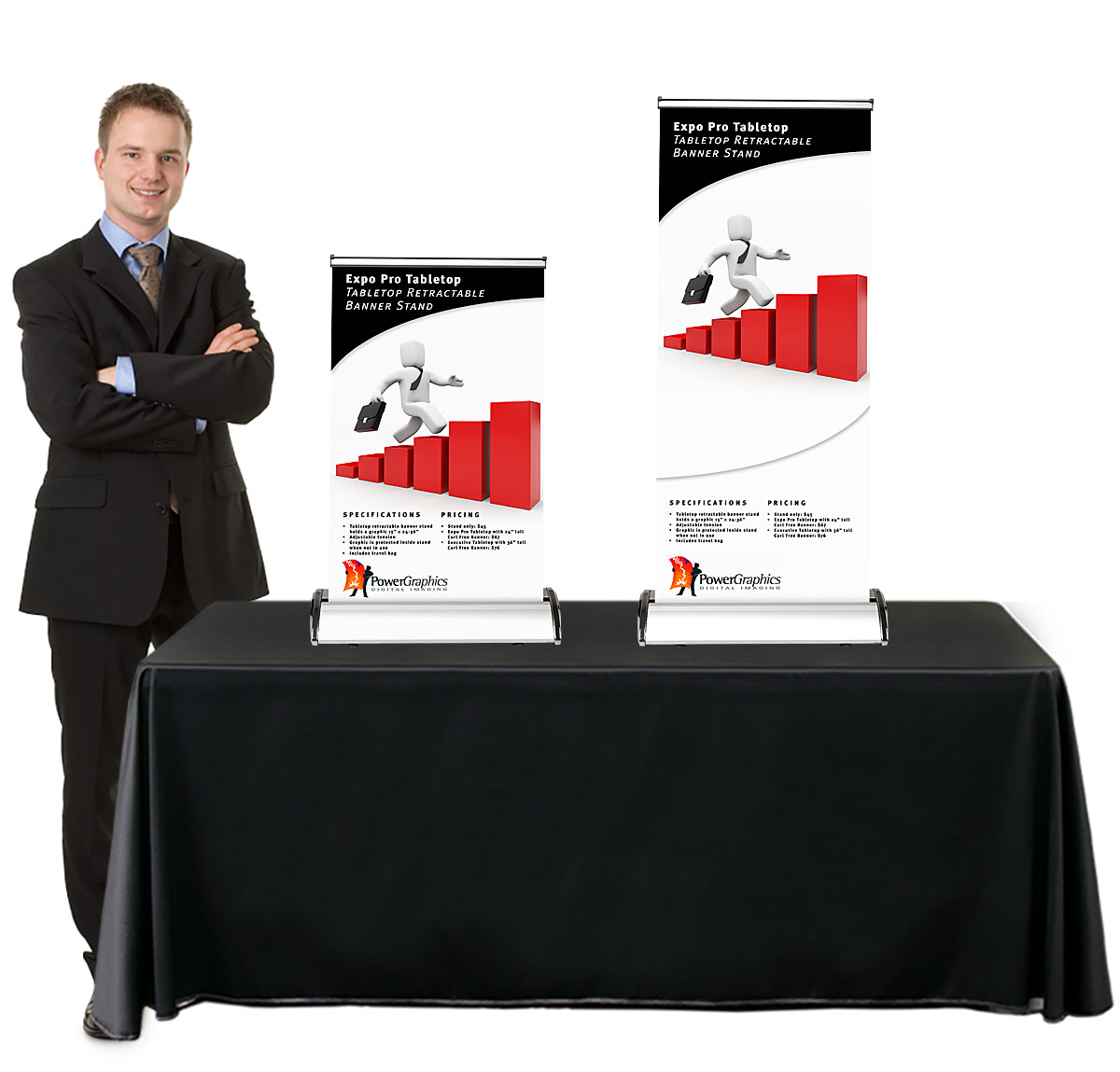 Table Top Display Stands | Banner Stands | Tabletop Poster Stands