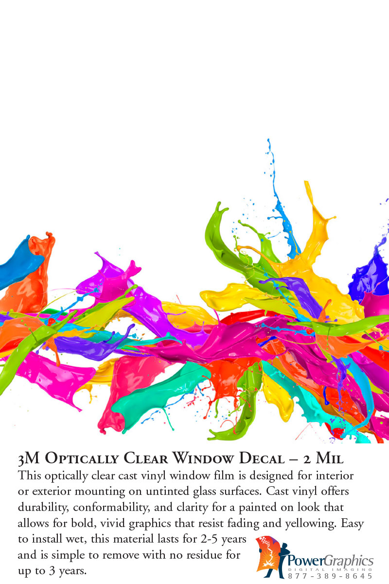 Window Declas for Outdoor Use | Power Graphics