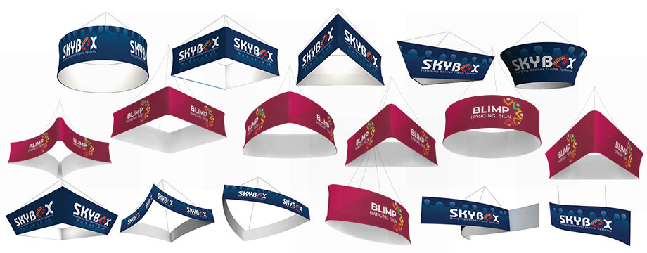 Hanging Tension Fabric Displays | Power Graphics